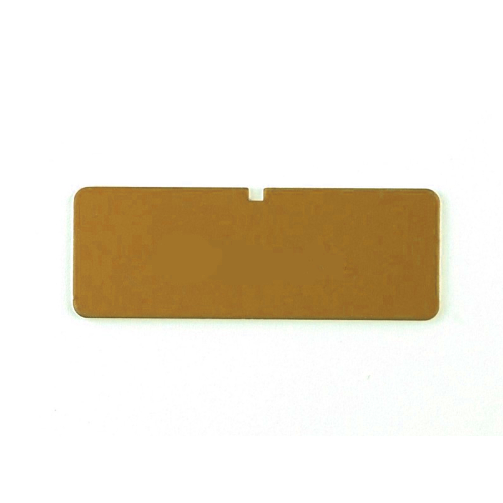 Accessoires container - étiquette gravée or | MEGA Dental