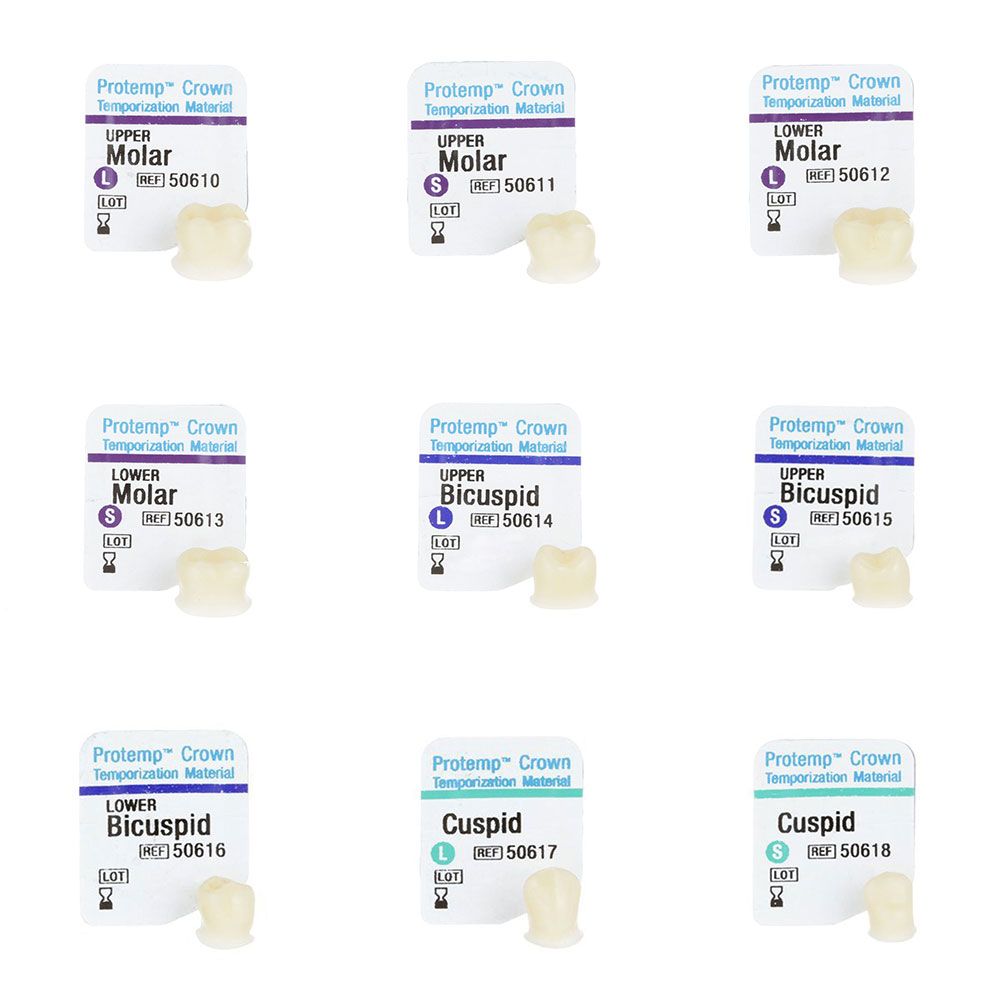 3M PROTEMP CROWN | Matériel Dentaire | MEGA Dental