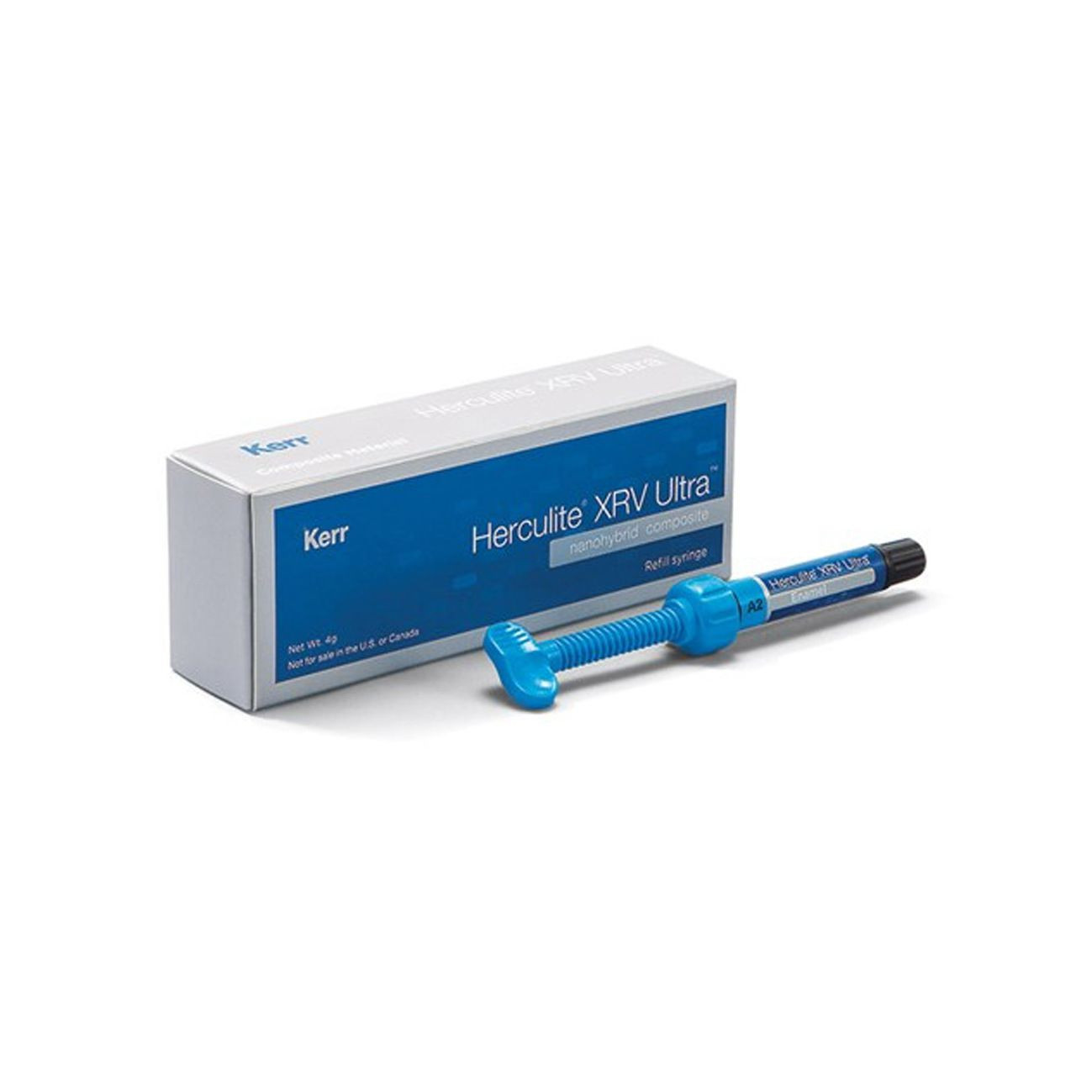HERCULITE XRV ULTRA DENTINE A2 SERINGUE 4G KERR | MEGA Dental