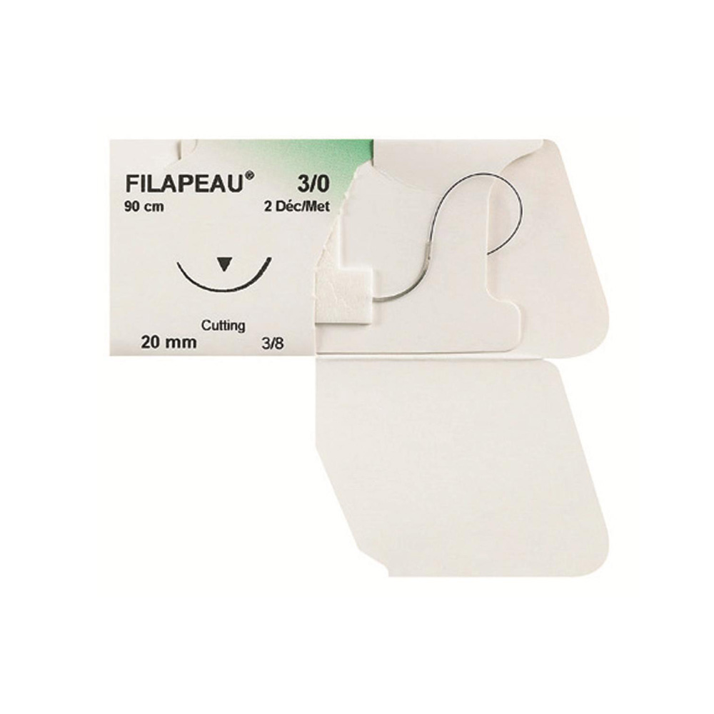 SUTURES FILAPEAU 6/0 3/8 90CM 87002F PETERS | MEGA Dental