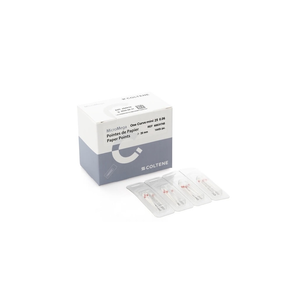 Pointes papier One Curve | MEGA Dental