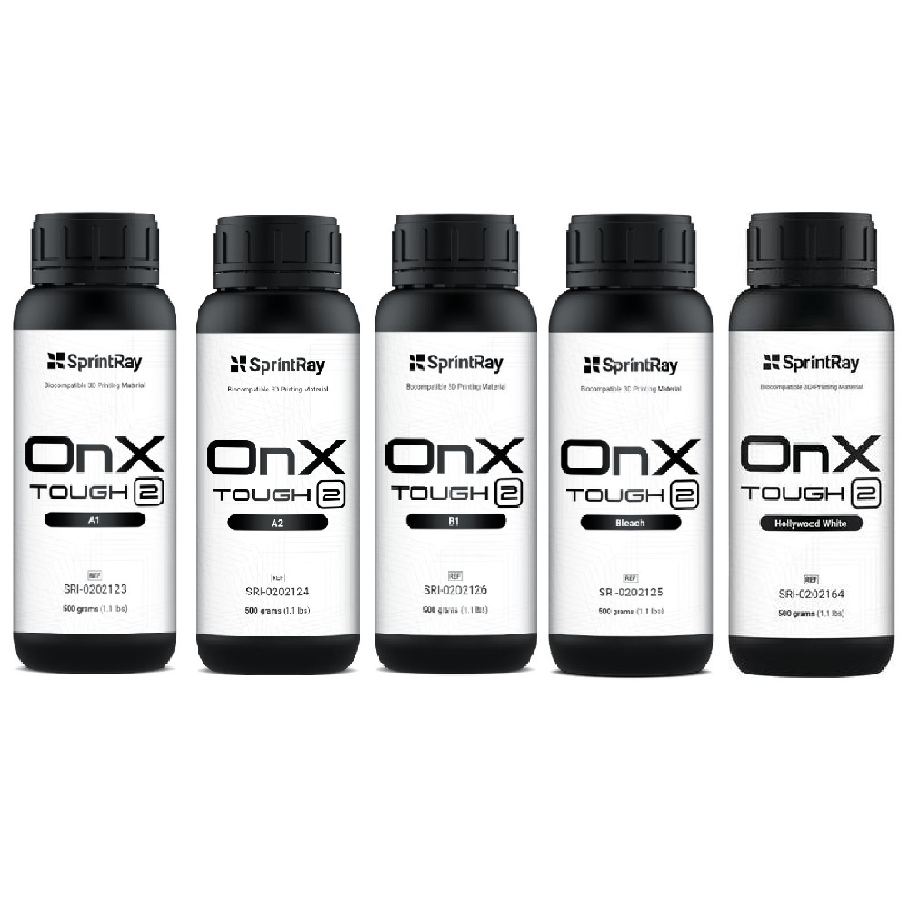 Bouteille résine - OnX Tough 2 A1 (500g) | MEGA Dental