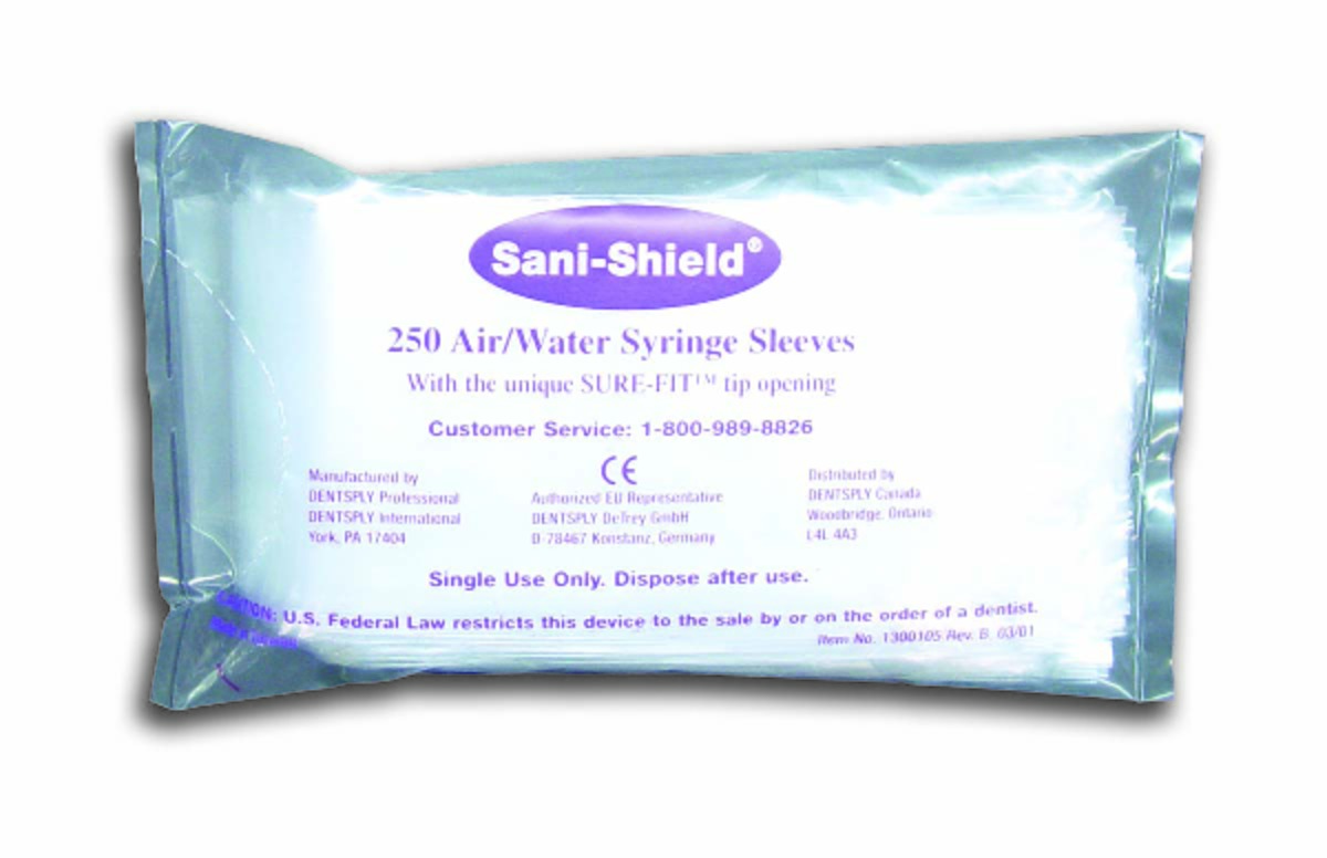 Sani Shield pour seringue air/eau sachet de 250 | MEGA Dental