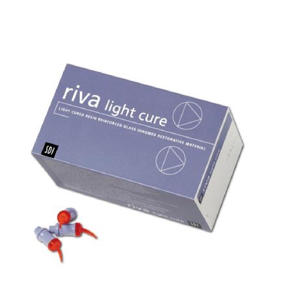 RIVA LIGHT CURE 50 CAPSULES PRISE NORMALE A3 SDI | Matériel Dentaire ...