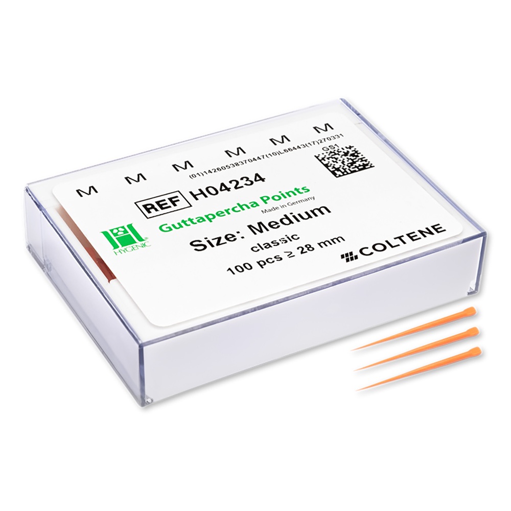 Gutta percha Rose classique - M (100) | MEGA Dental